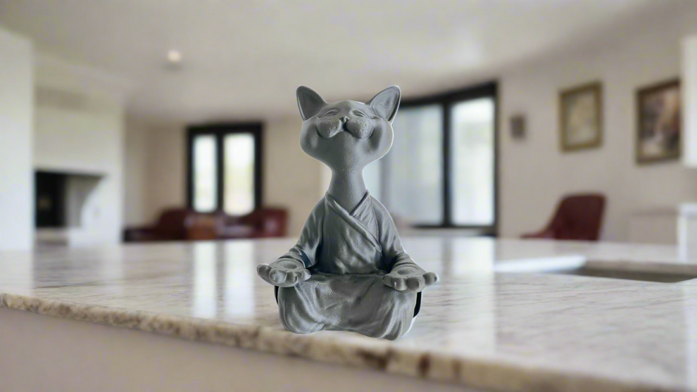 Zen Cat Figure – Celestial Crafts