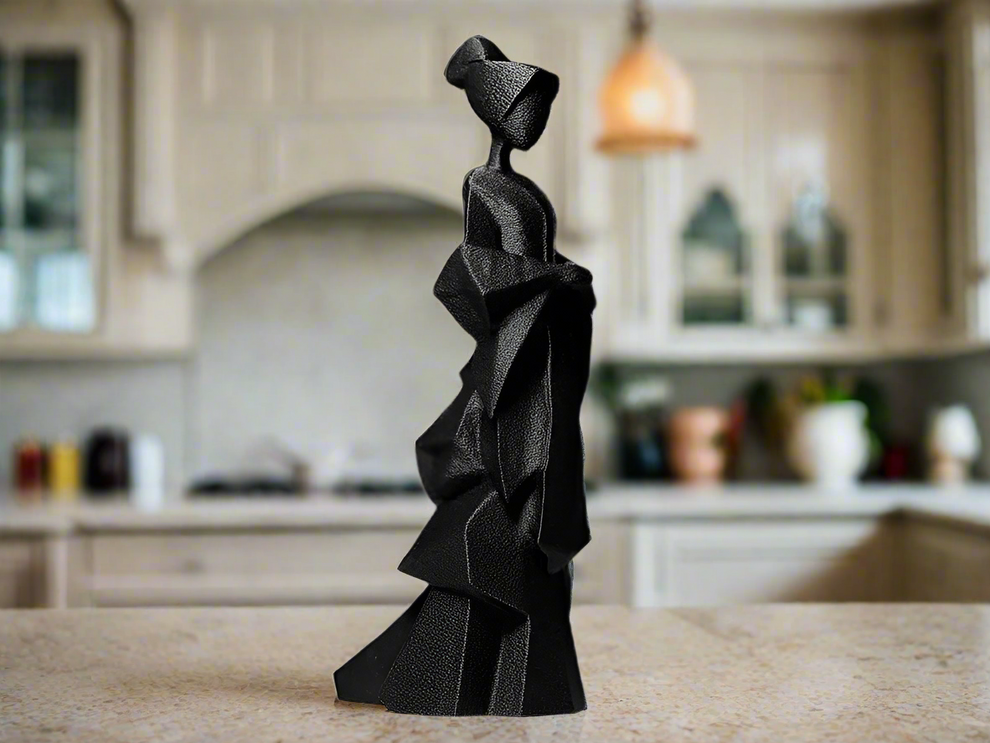 Minimalistic Lady Sculpture – Celestial Crafts