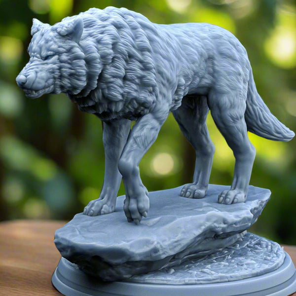 3D Printed Wolf – Celestial Crafts